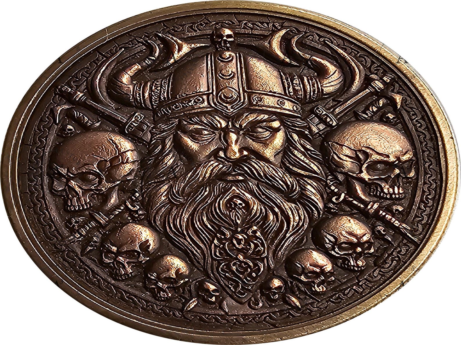 Viking Skull Grayscale Depth Map for 3D Engraving | Laser & Fiber Laser ...