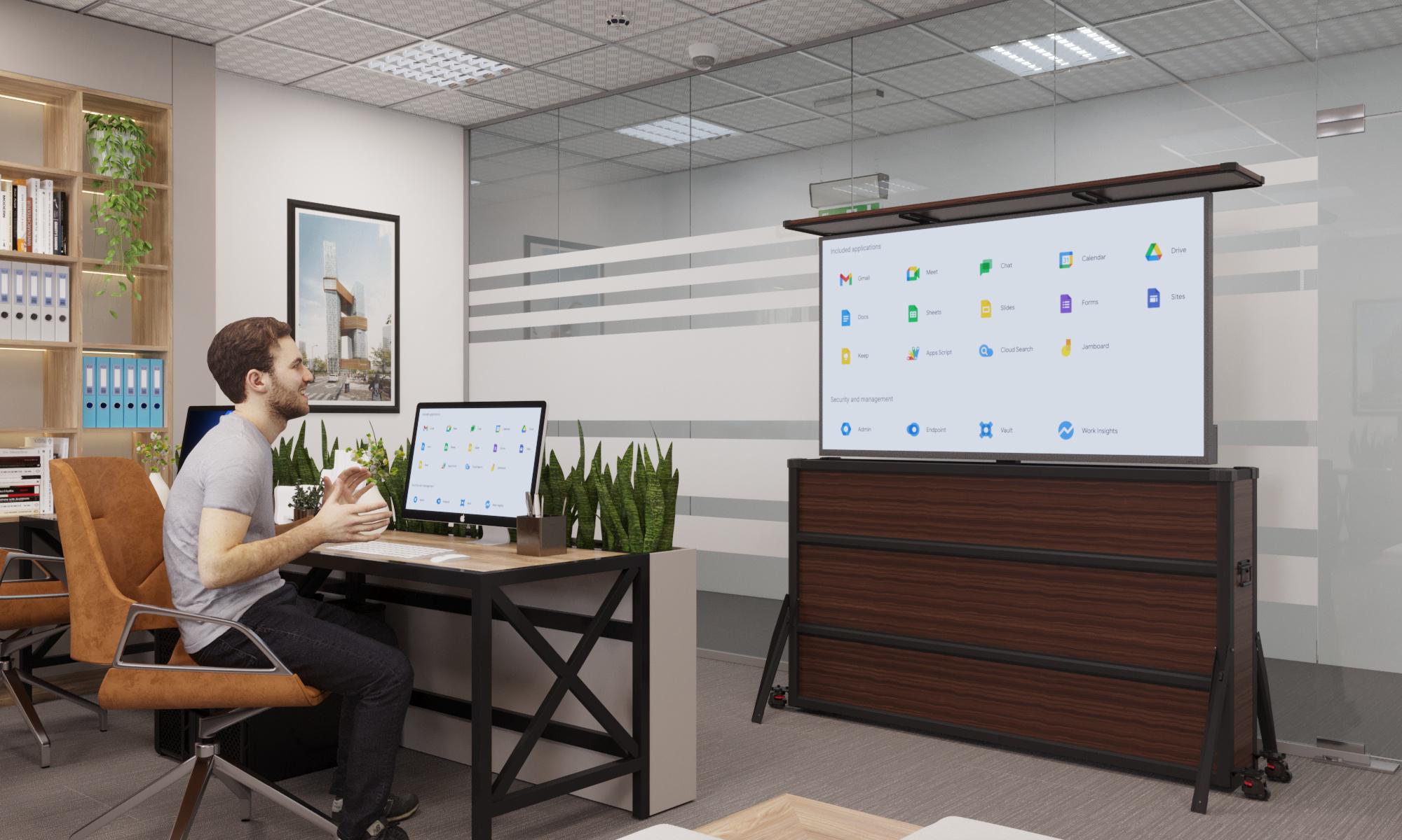 Outdoor TV Lifting Cabinet 55" - Etsy