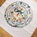 Wheel of the Year Pagan Altar Cloth Table Cloth Wall Hanging Wicca Scarf 100 Cm X 100 Travel ...