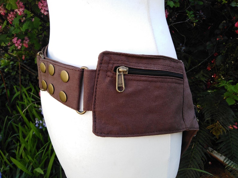 Brown Pixie Money Pocket Belt Bum Bag Festival Goth Fairy - Etsy