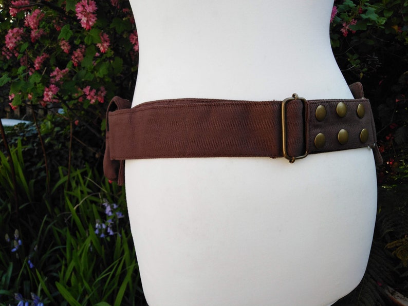 Brown Pixie Money Pocket Belt Bum Bag Festival Goth Fairy - Etsy
