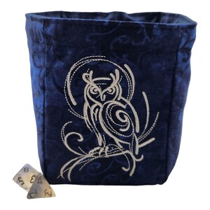 Owl Dice Bag, TTRPG, Board Game Accessory - Etsy