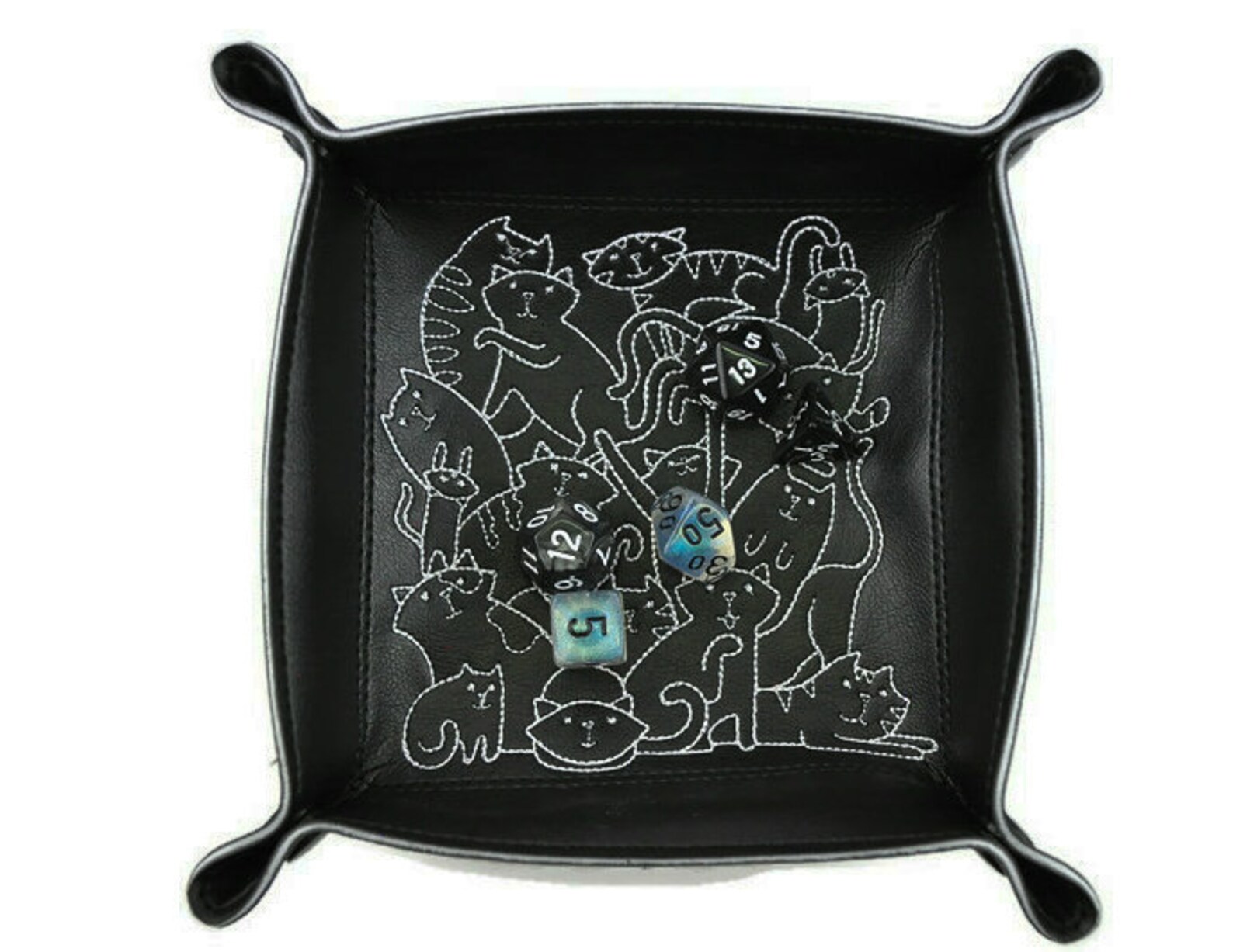 Dice Tray for the Love of Cats Pet Parent Polyhedral Dice - Etsy