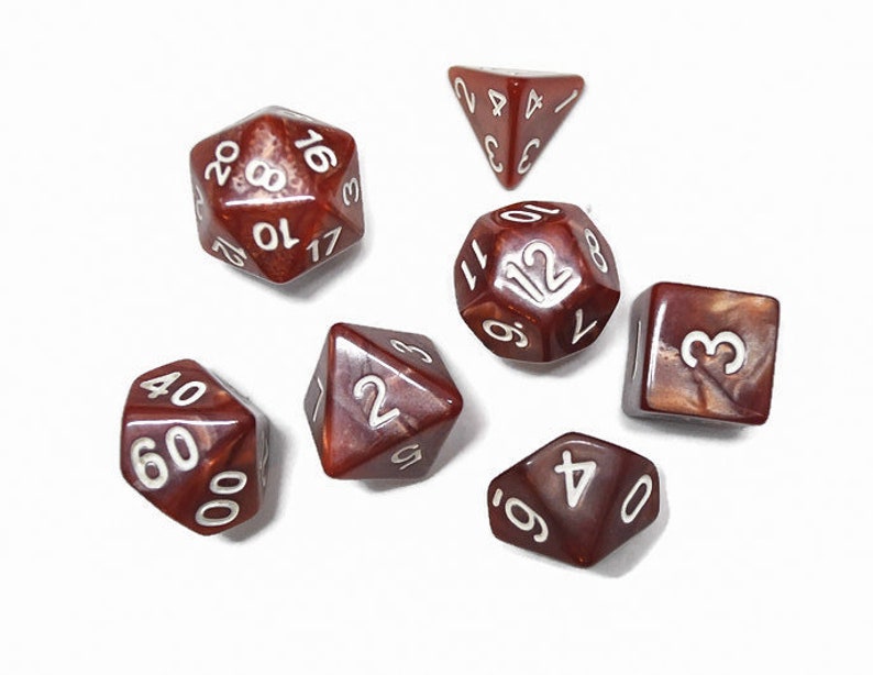 Fox Gift Set for Gaming Fox Dice Tray Polyhedral Dice Set - Etsy