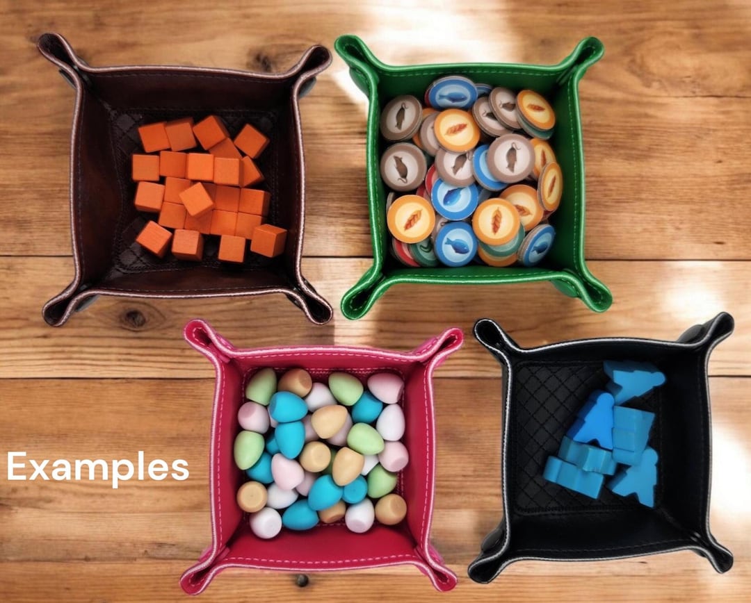 Board Game Storage Trays, Holds Tabletop Game Pieces, Game Bit ...