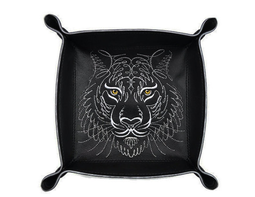 Siberian Tiger Dice Tray, Tiger, Polyhedral Dice, Dnd Gift Set, Role ...