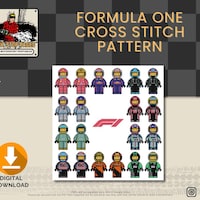 Red Bull Formula 1 Car Cross Stitch Pattern - Etsy UK