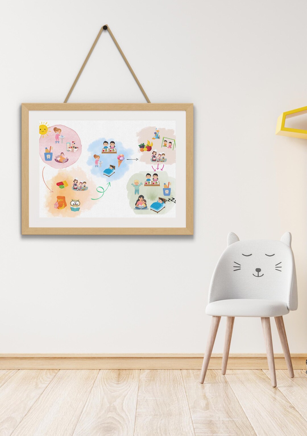 Daily Routine for Children – Playful and Visual - Etsy