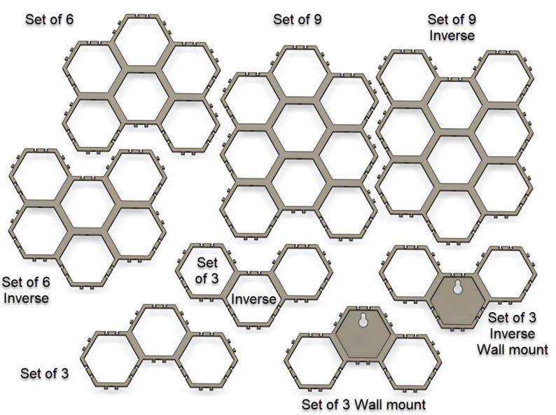 Minifigure Display Shelves | Minifigure Storage | Action Figure ...