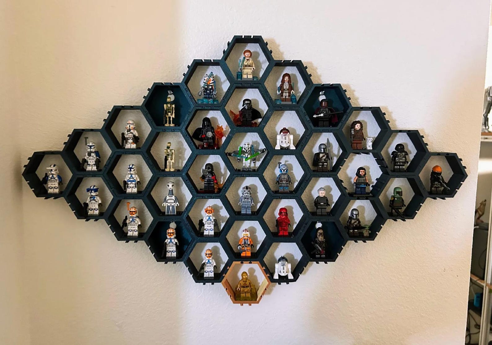 Minifigure Display Shelves | Minifigure Storage | Action Figure ...