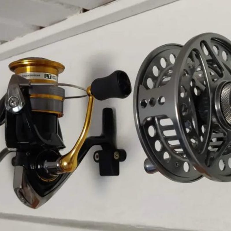 Fishing Rod Wall Mount - Etsy