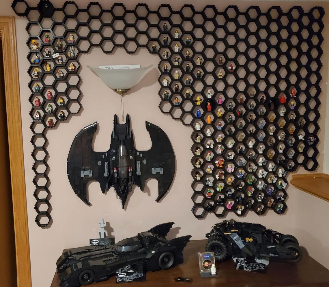 Minifigure Display Shelves | Minifigure Storage | Action Figure ...