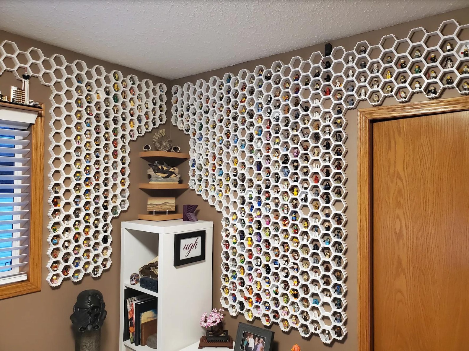 Minifigure Display Shelves | Minifigure Storage | Action Figure ...