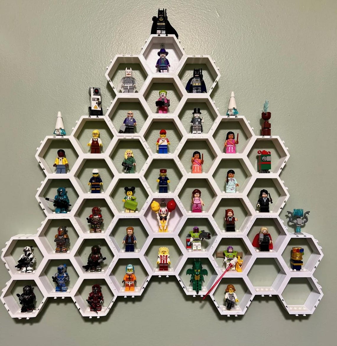 Minifigure Display Shelves | Minifigure Storage | Action Figure ...