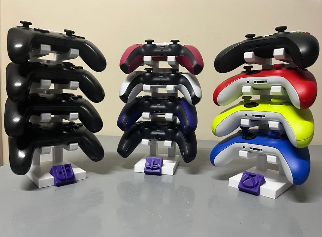 Gaming Controller Holder Stand | Universal Gamepad Display & Storage ...