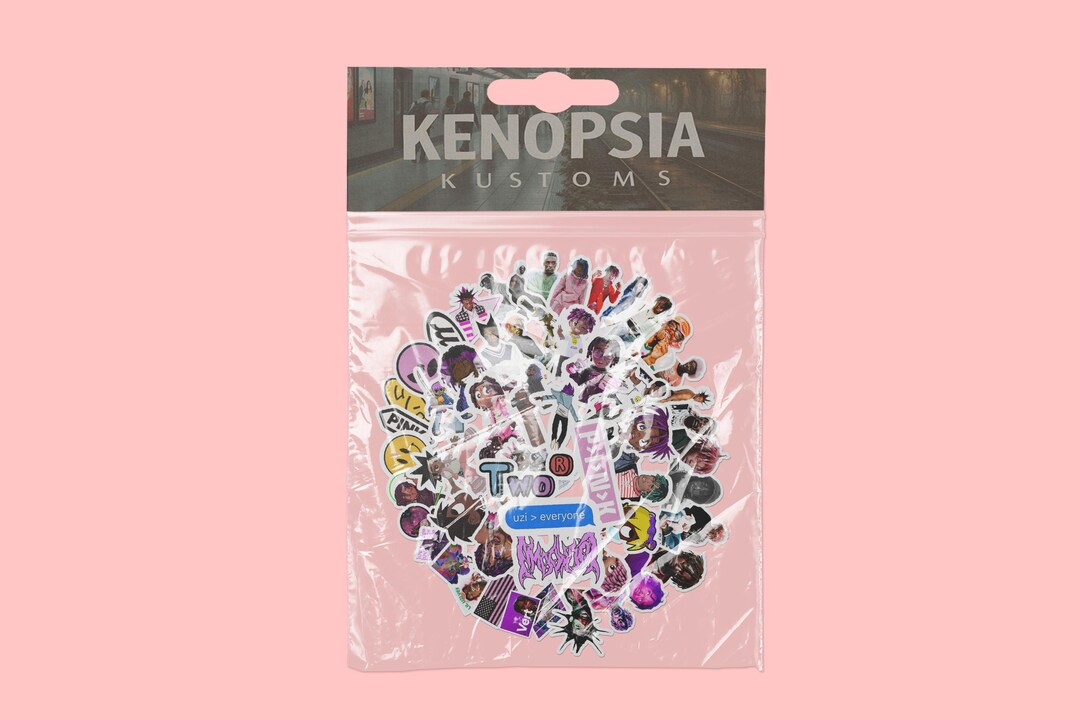 Lil Uzi Stickers Vinyl Sticker Pack Durable Waterproof UV Resistant ...