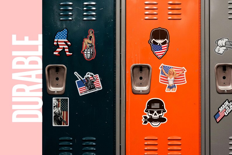 Tactical Sticker Pack | Waterproof Military Patriotic USA Decals ...