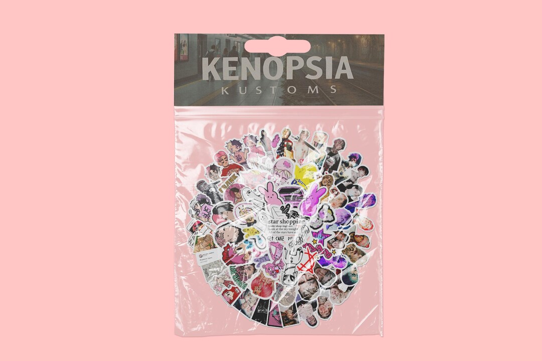 Lil Peep Stickers Vinyl Sticker Pack Durable Waterproof UV Resistant ...