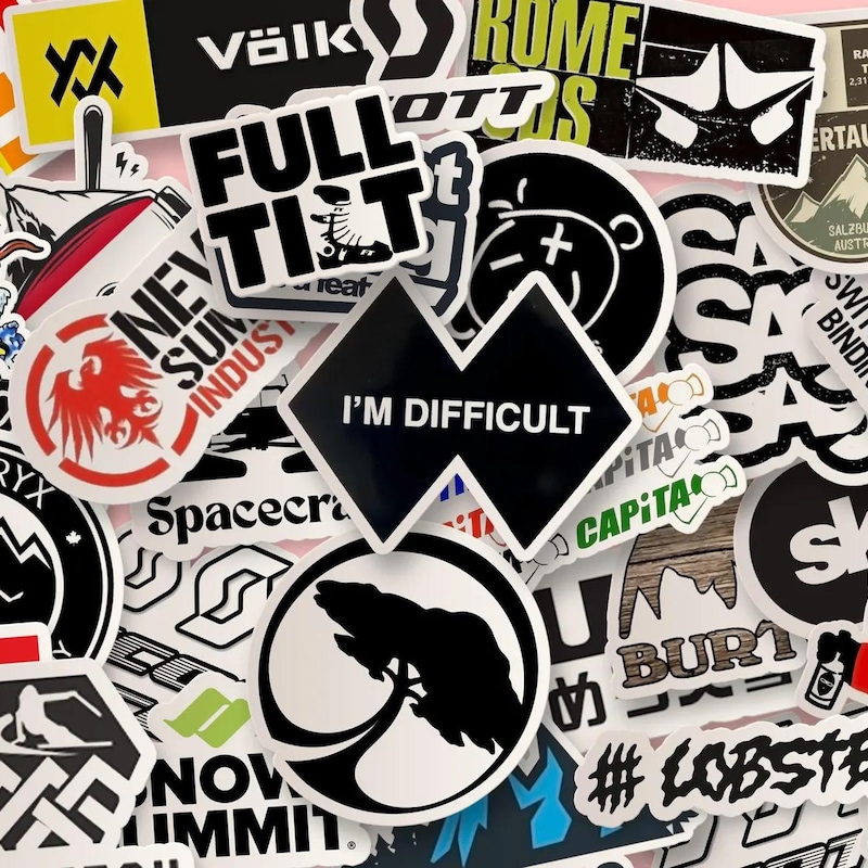 Burton Snowboard Sticker - Etsy