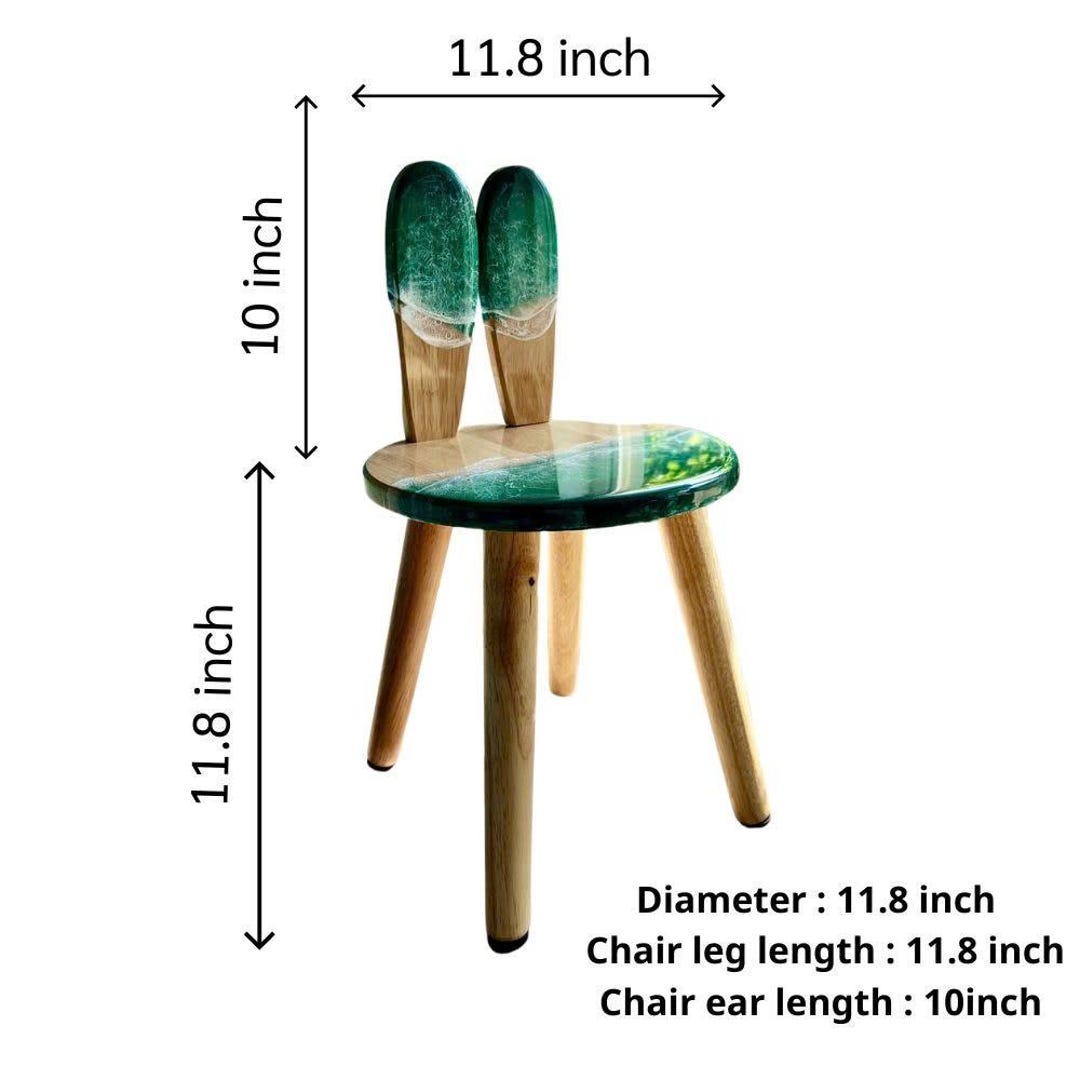 Resin Bunny Chair, Gift for Boys, Gift for Girls, Gaming Chair, Baby ...