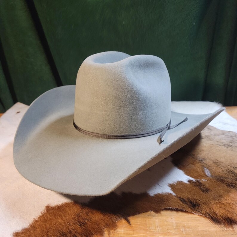 Genuine Fur Felt Western Cowboy Hat. Handmade With High Quality ...