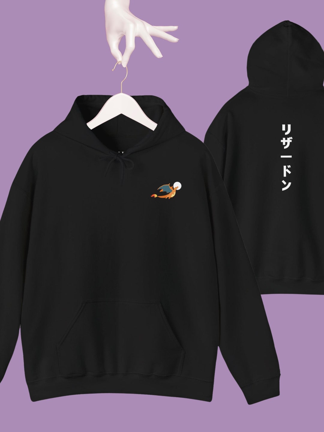 Anime Character Inspired Hoodie Japanese Style Anime Fan Clothing ...