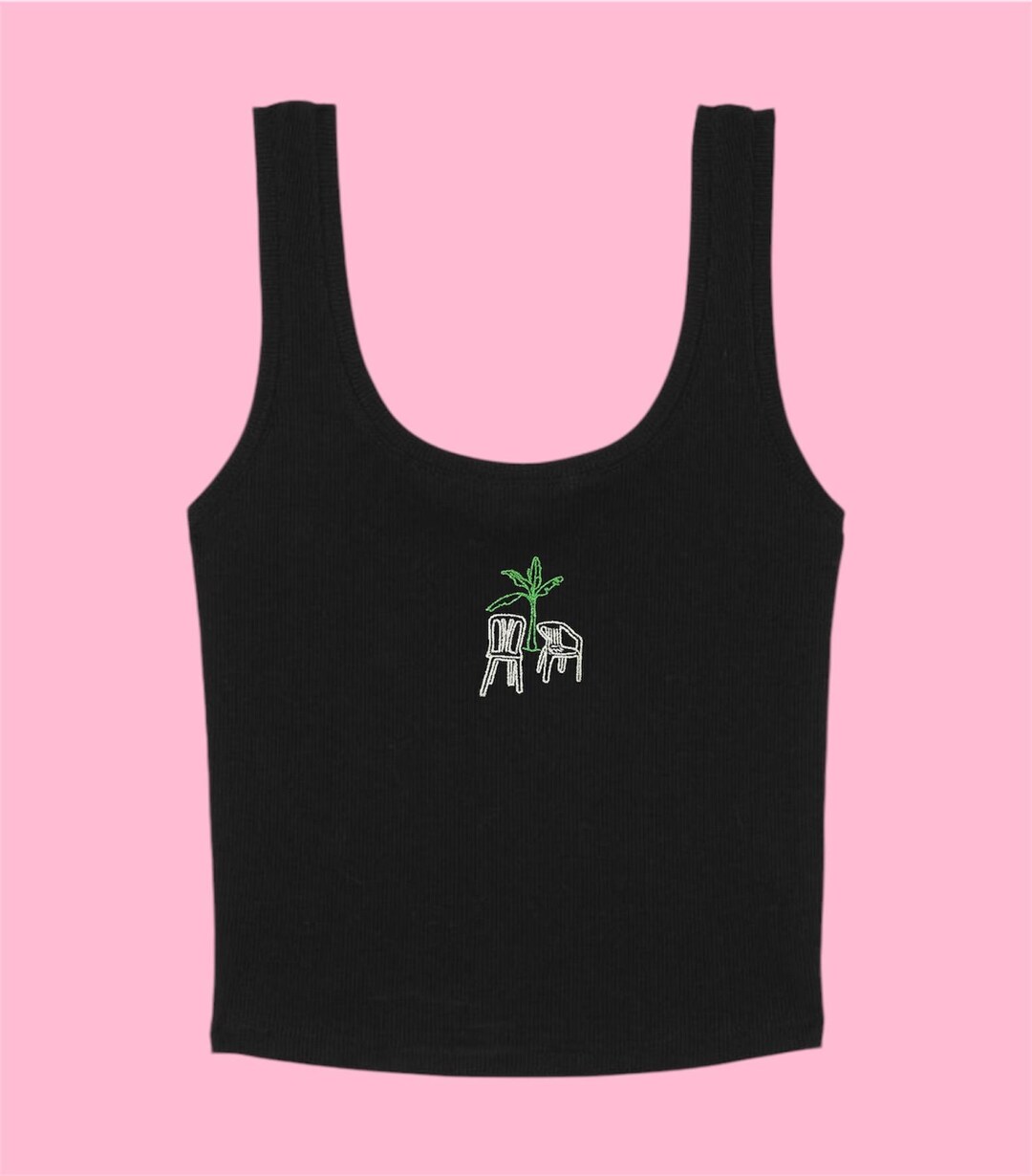 DTMF Embroidered Chairs Tank - Etsy