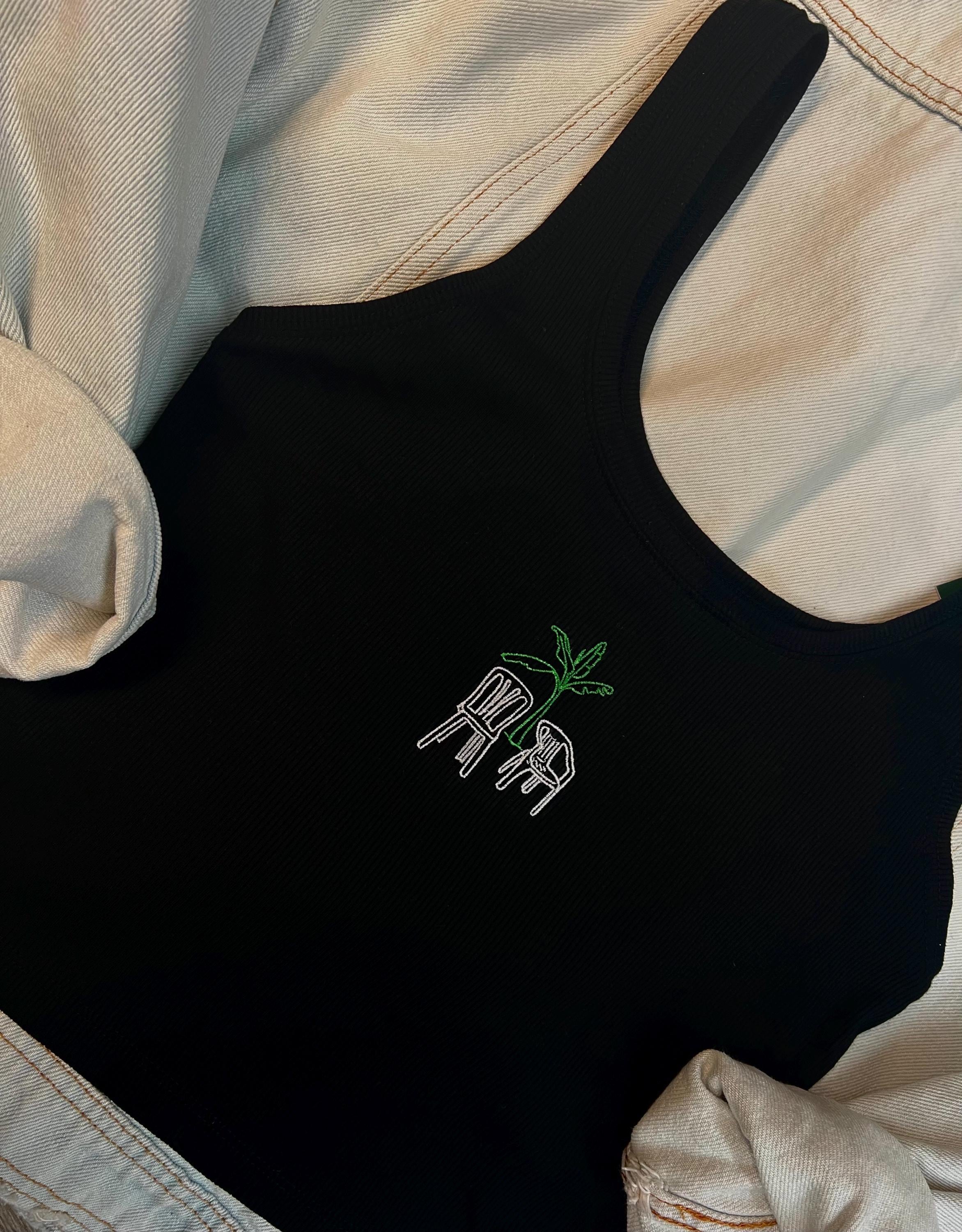 DTMF Embroidered Chairs Tank - Etsy