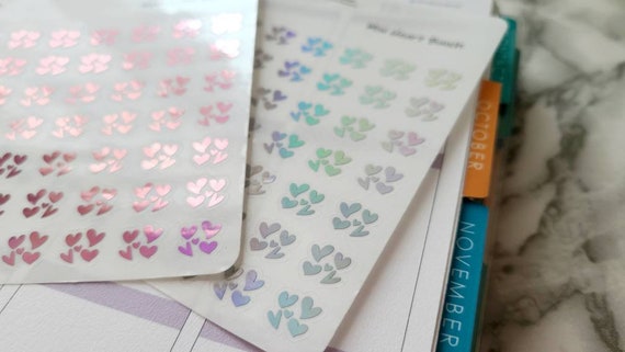 Stickers Craft Supplies & Tools Foiled Valentine Stickers Foiled ...