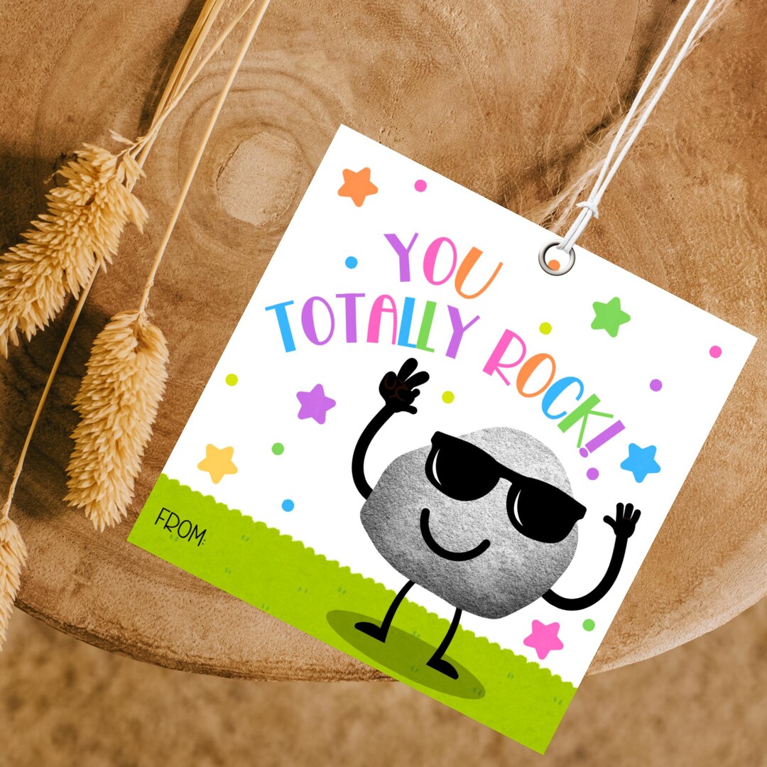 You Rock Thank You Tags You Totally Rock Employee Appreciation Staff ...