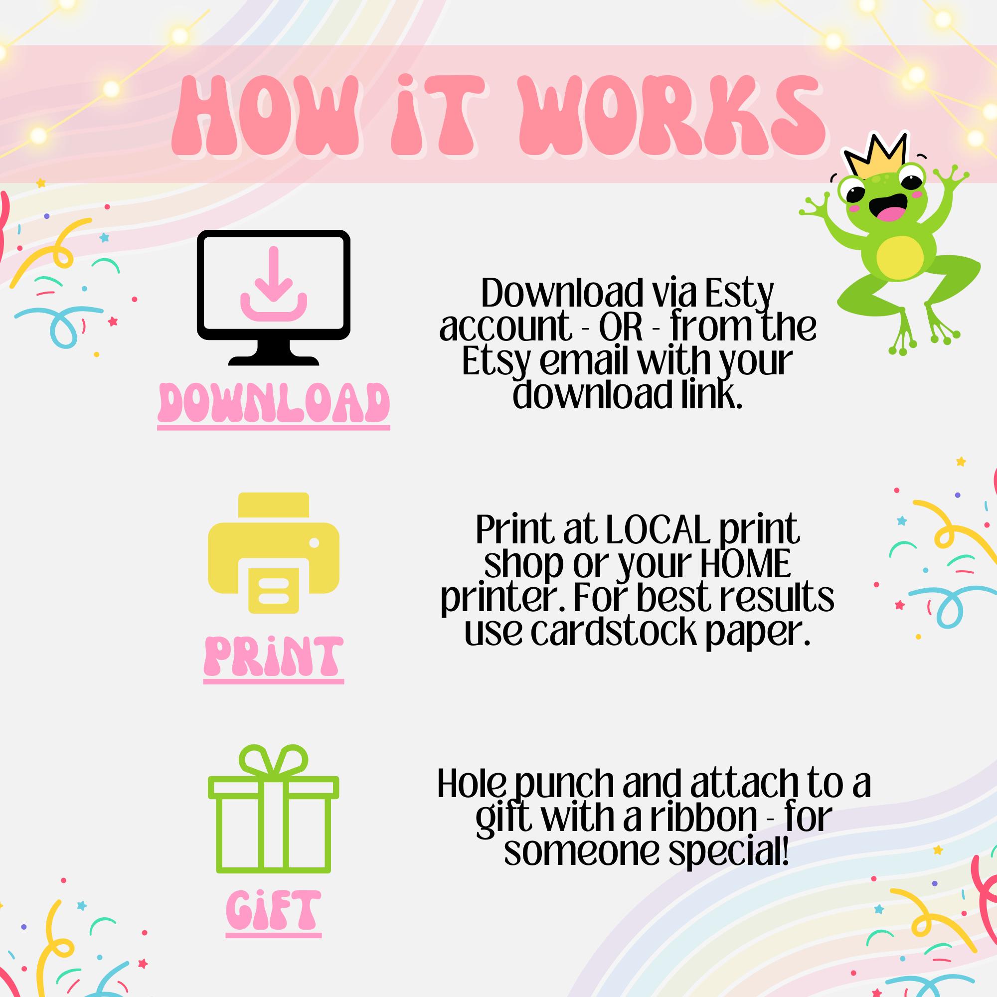 Squishmallow Birthday Gift Tags: Printable Party Favors (PDF) - Etsy