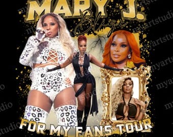 Mary J Blige the Four My Fans Tour - Etsy