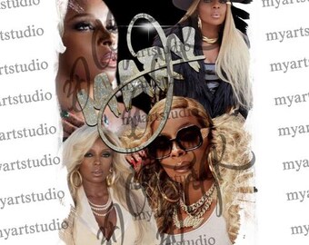 Mary J Blige the for My Fans Tour, Mary J PNG, Mary PNG, Mary J Blige Digital Download - Etsy