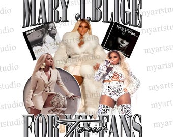 Mary J Blige the Four My Fans Tour - Etsy