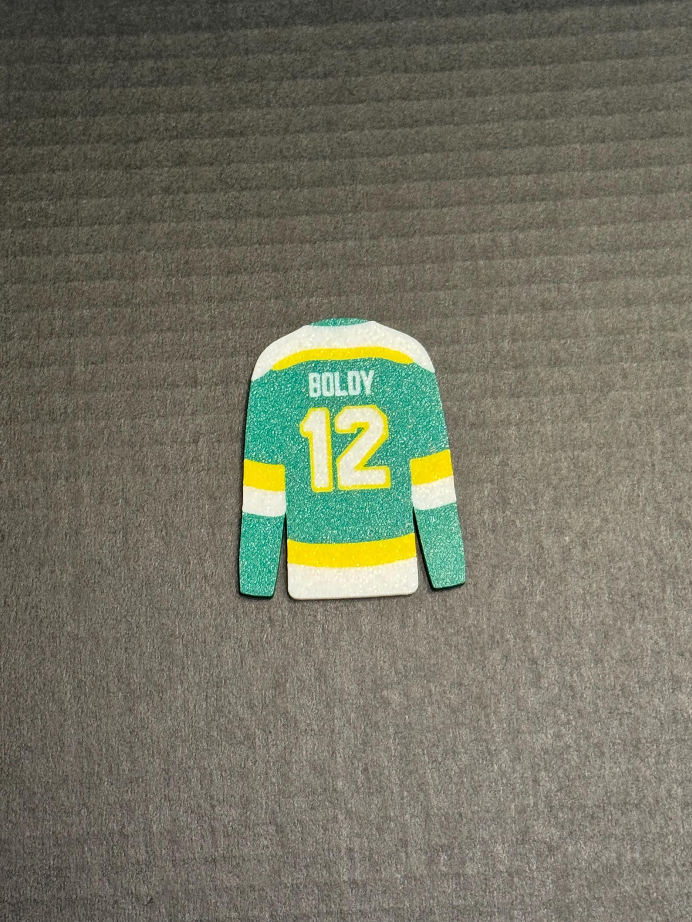 Minnesota Hockey Jersey Magnets - Etsy