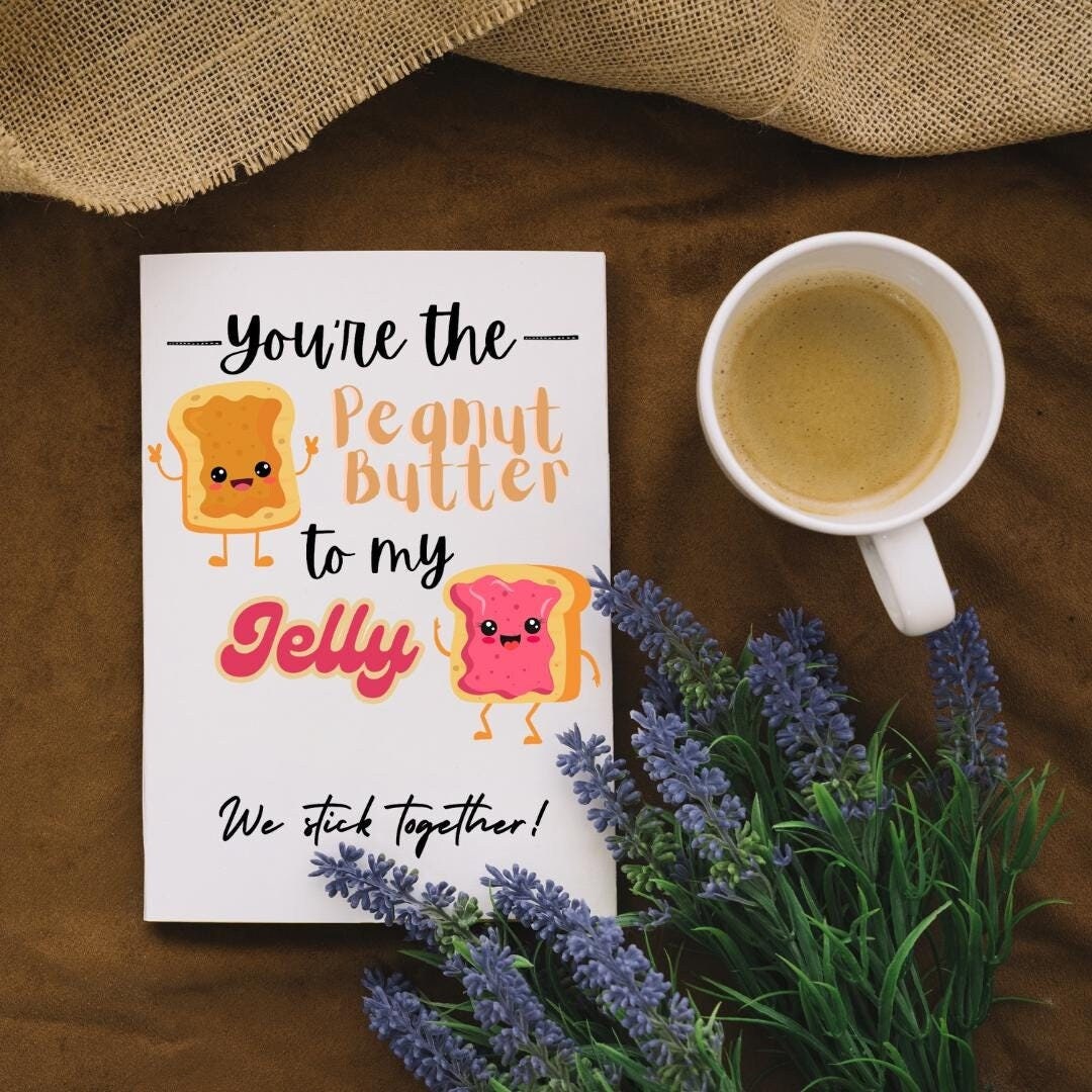 Printable Valentine's Day Card Template Cute & Customizable Canva ...