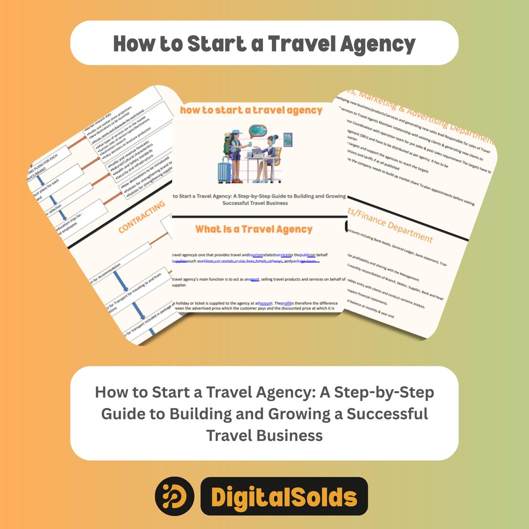 Ultimate Travel Agency Startup Guide | Step-by-step Guide for New ...