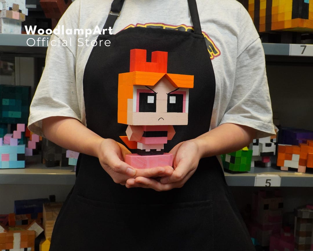Powerpuff Girls Pixelated 100% Handmade - Minecraft Lego - Minecraft ...