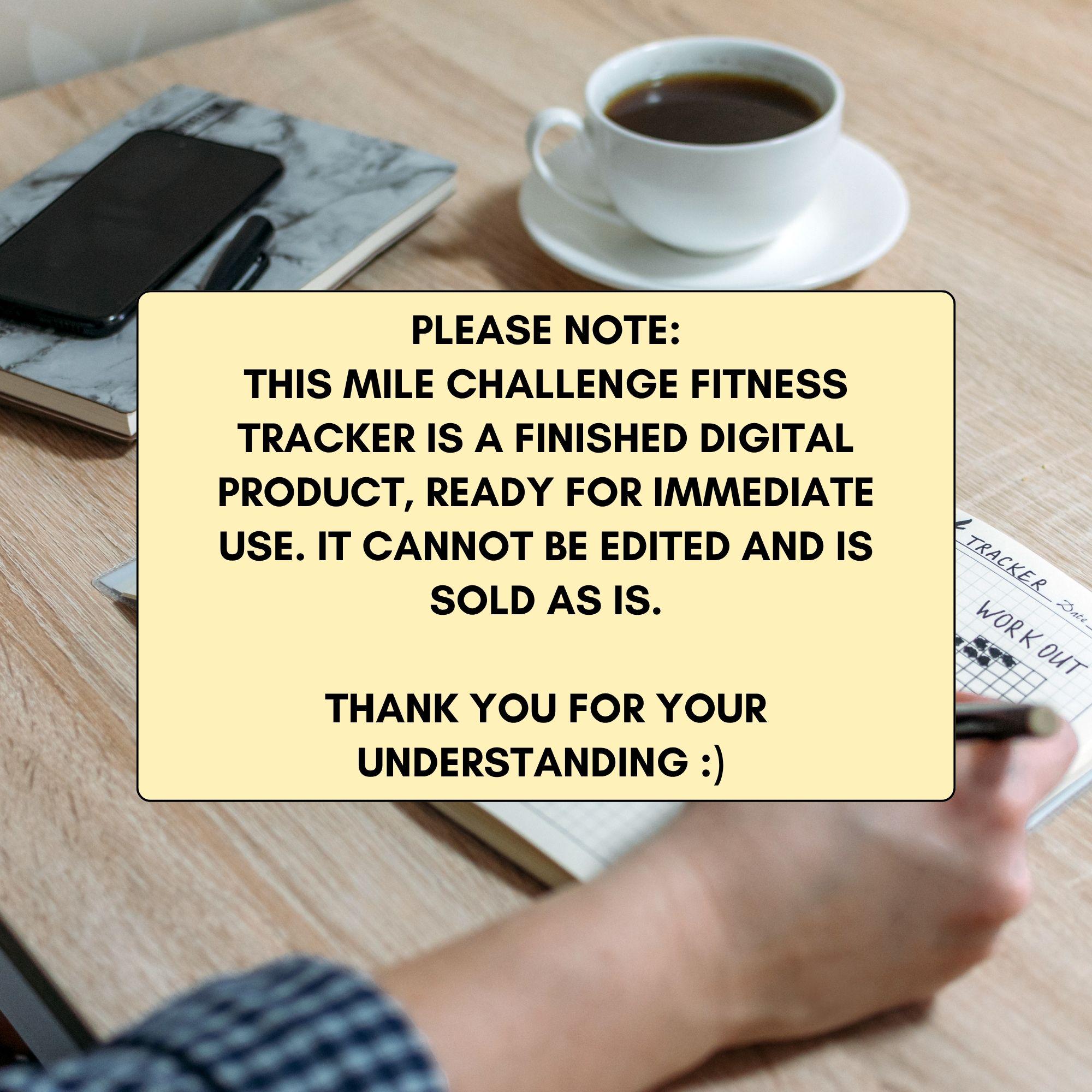 50 Mile Tracker, 50 Mile Challenge, Walking Tracker, Running Tracker ...