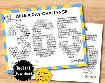 50 Mile Tracker, 50 Mile Challenge, Walking Tracker, Running Tracker ...