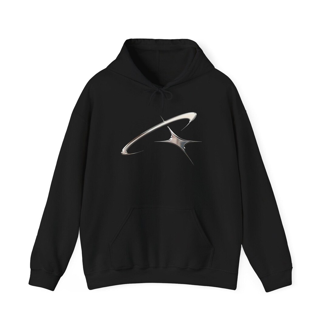 Opium Graphic Hoodie, Chrome, Streetwear, Y2K, Dark Core Aesthetic ...