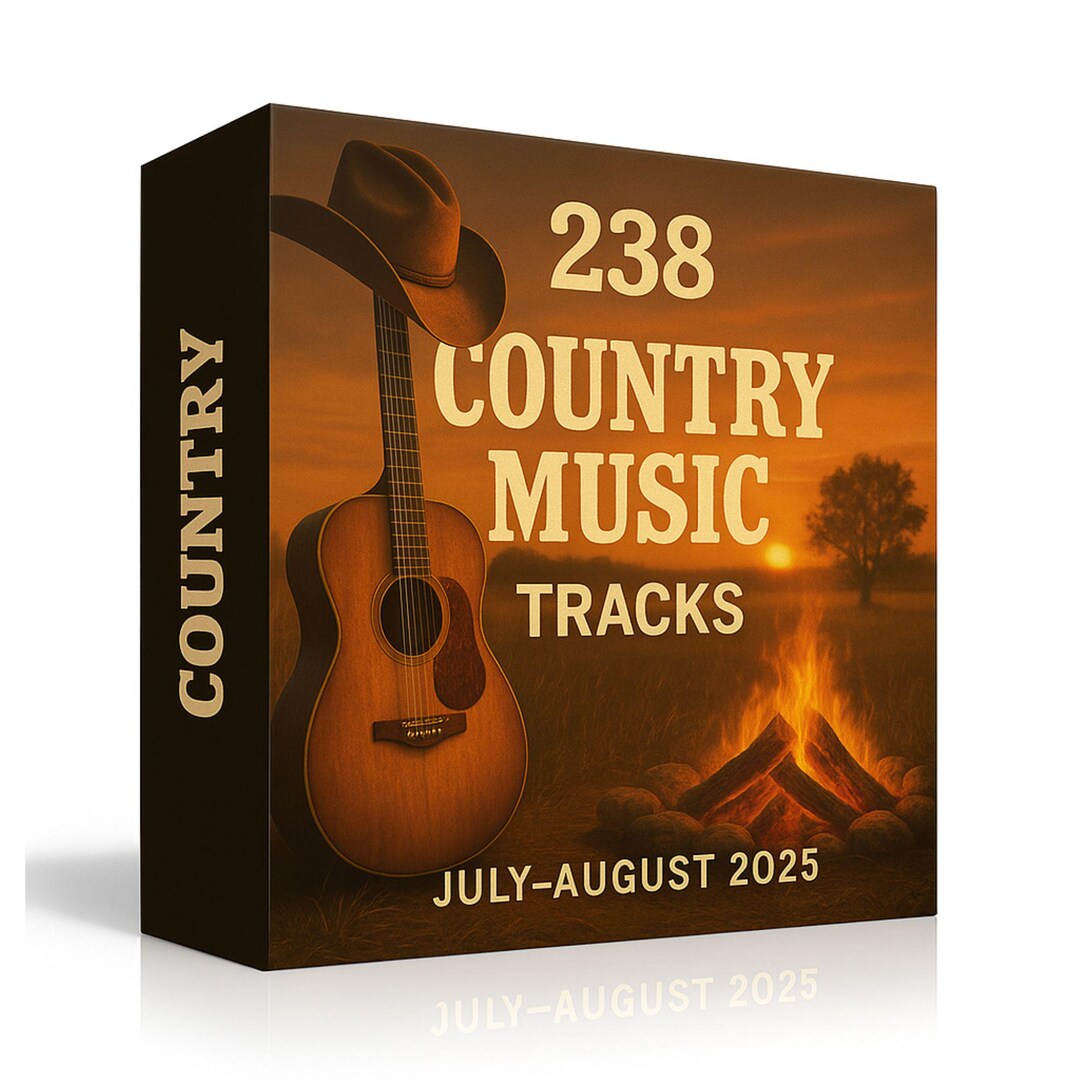 Country Music DJ Essentials Pack – July & August 2025 Producer Sound ...