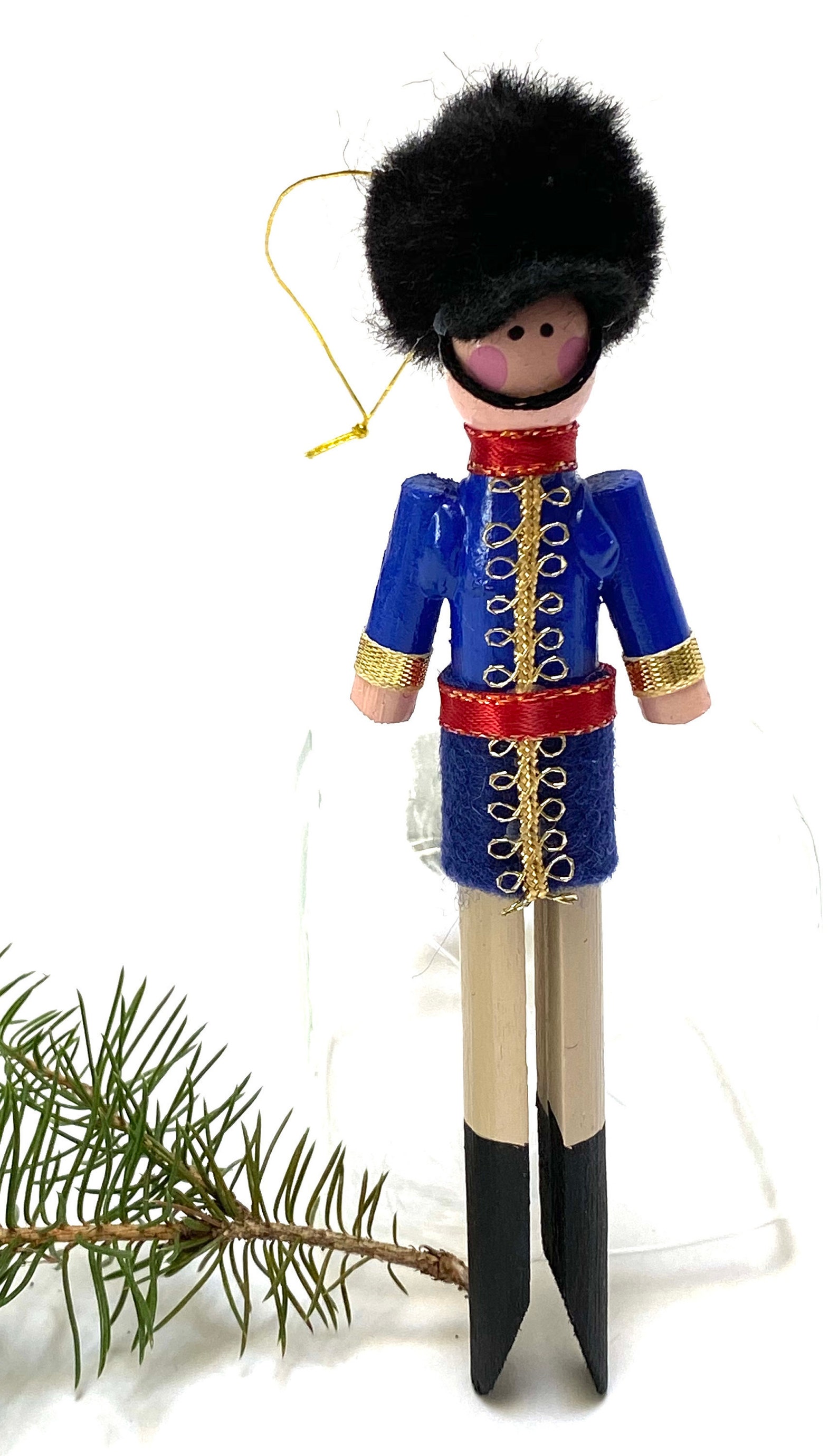 Toy Soldier Clothespin Christmas Ornament | Etsy