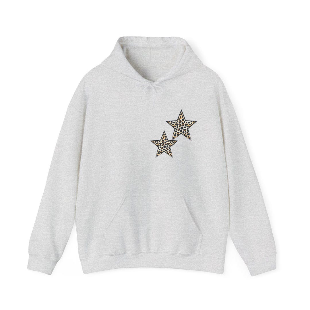 Cheetah Print Star Unisex Heavy Blend™ Hoodie - Etsy