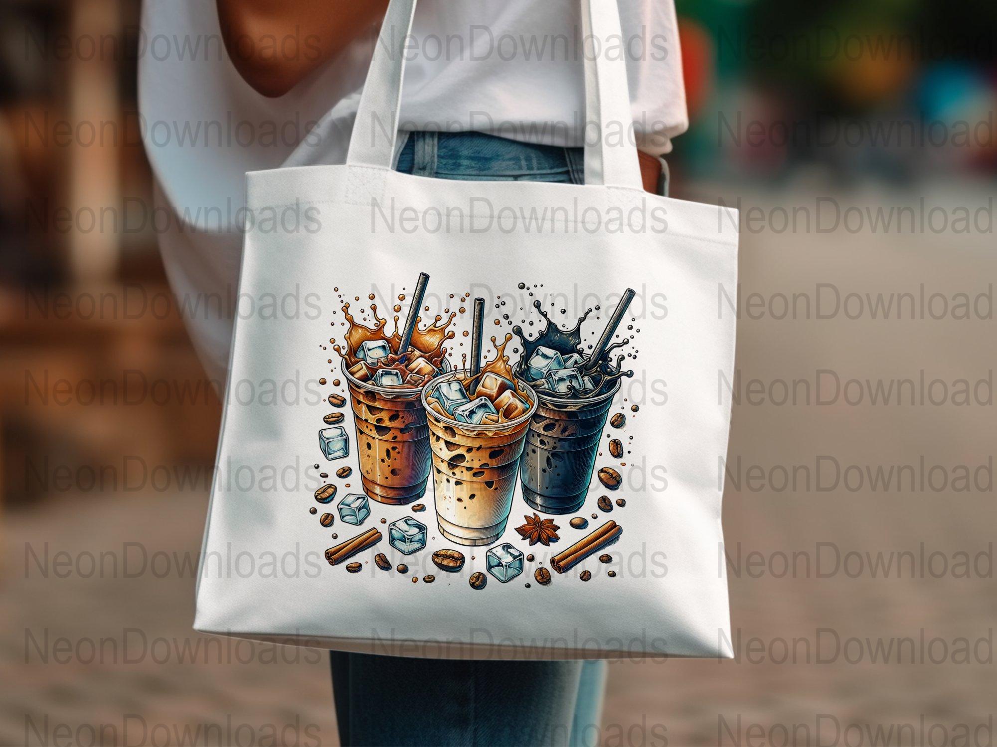Ice-coffee PNG Sublimation Design, Digital Download, Png Instant ...