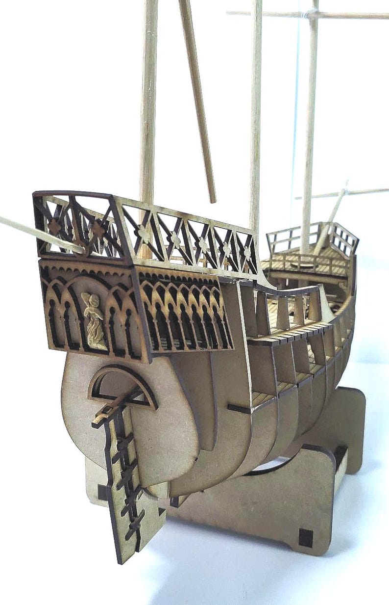 Barco Santa Maria Carabela Ship Naval Archivo Digital DIY - Etsy México