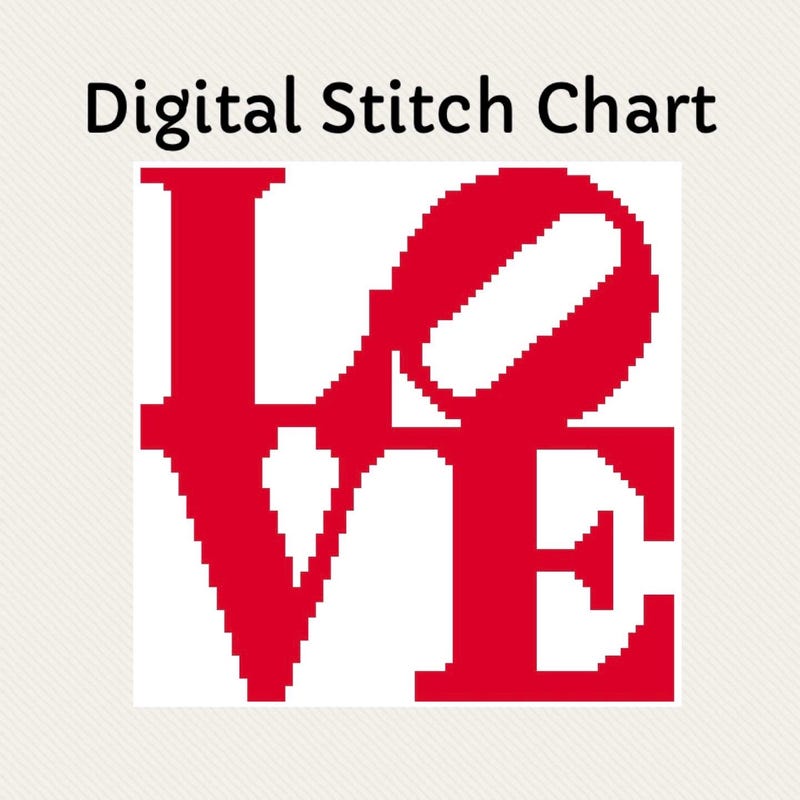 Needlepoint Heart Stamp - Etsy