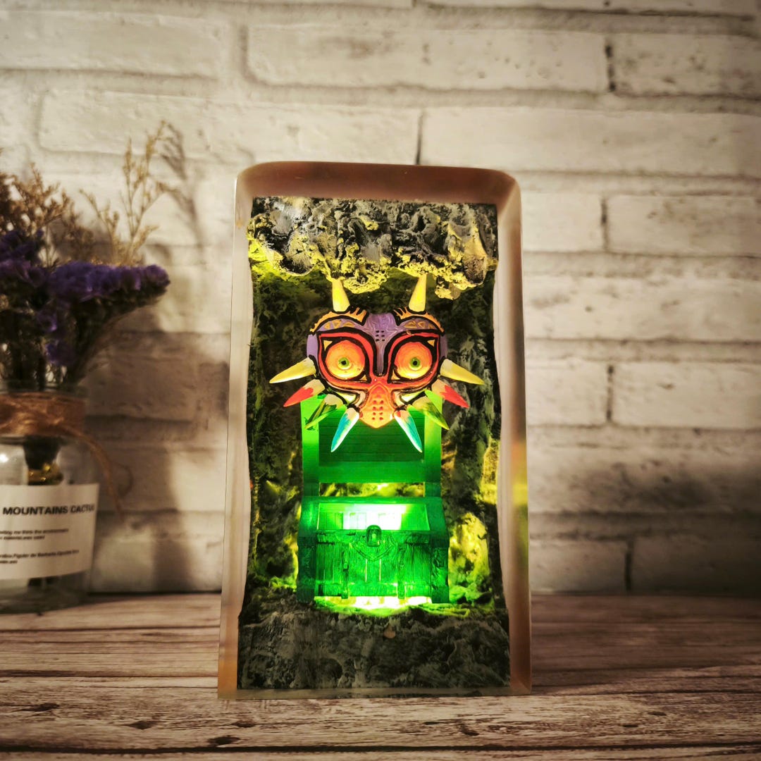 Gamer Decor, the Legend of Zelda Majora's Mask, Video Game, Majora's ...