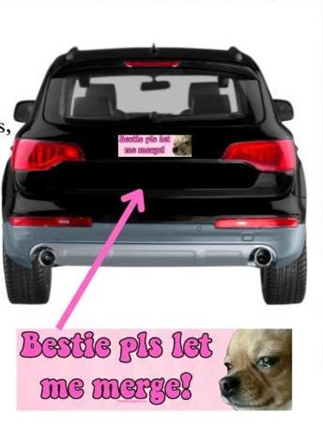 Custom Paper Bumper Sticker Car Sticker - Etsy