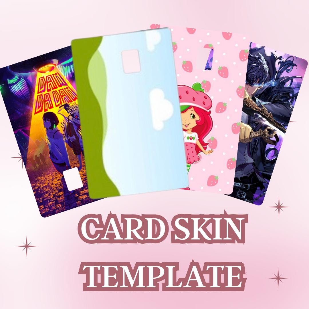 Customizable Debt & Credit Card Skin TEMPLATES 10 BUNDLE PACK - Etsy